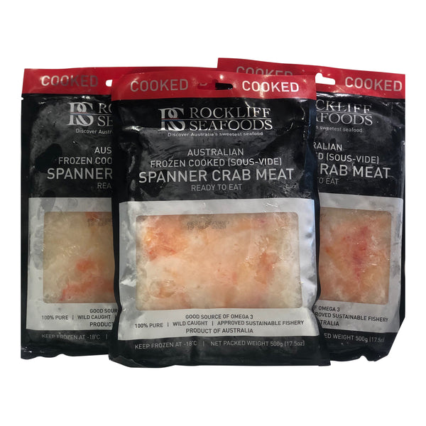 Spanner Crab Meat 500gm Cooked – Seafood and More